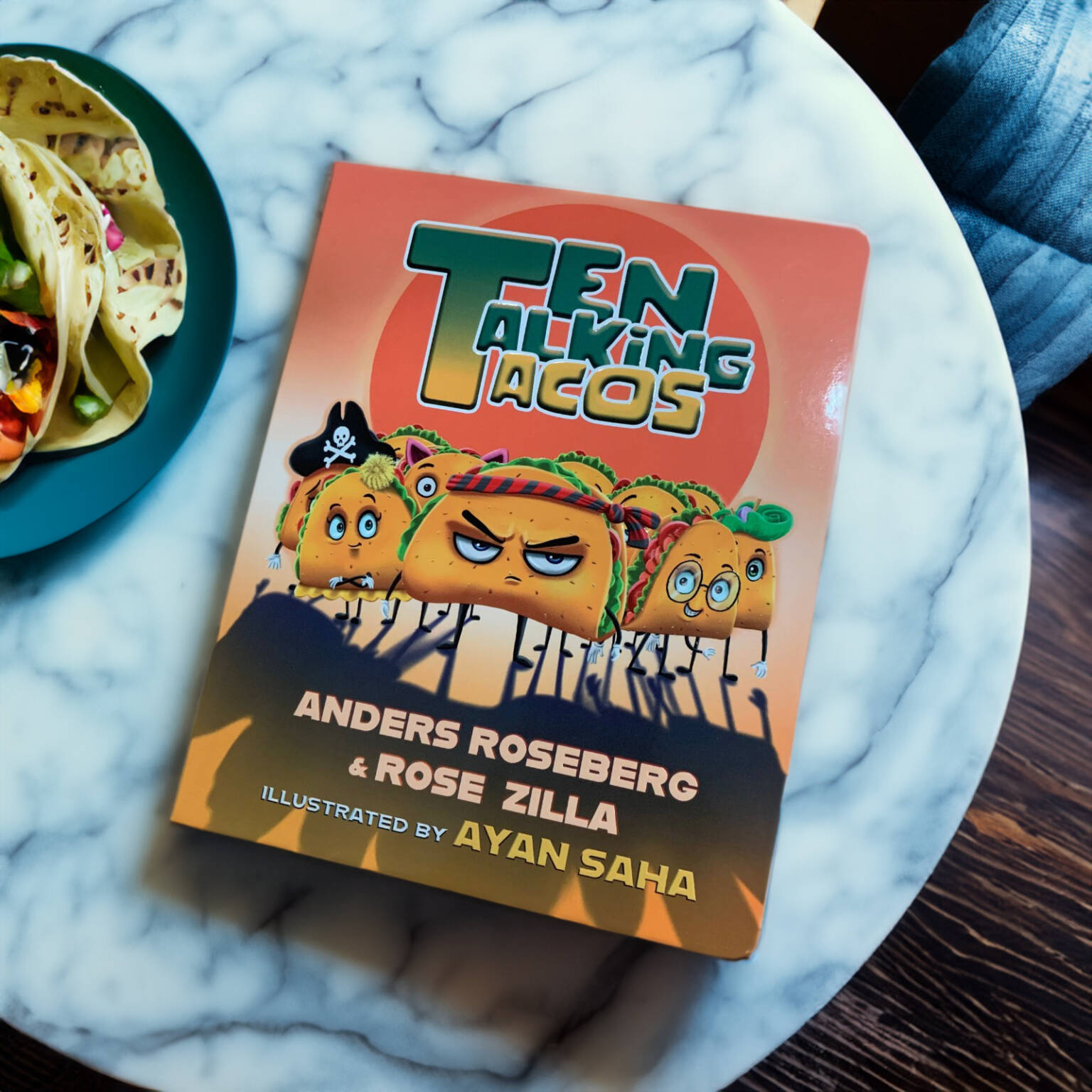Ten Talking Tacos (Board Book) - Anders Roseberg Books